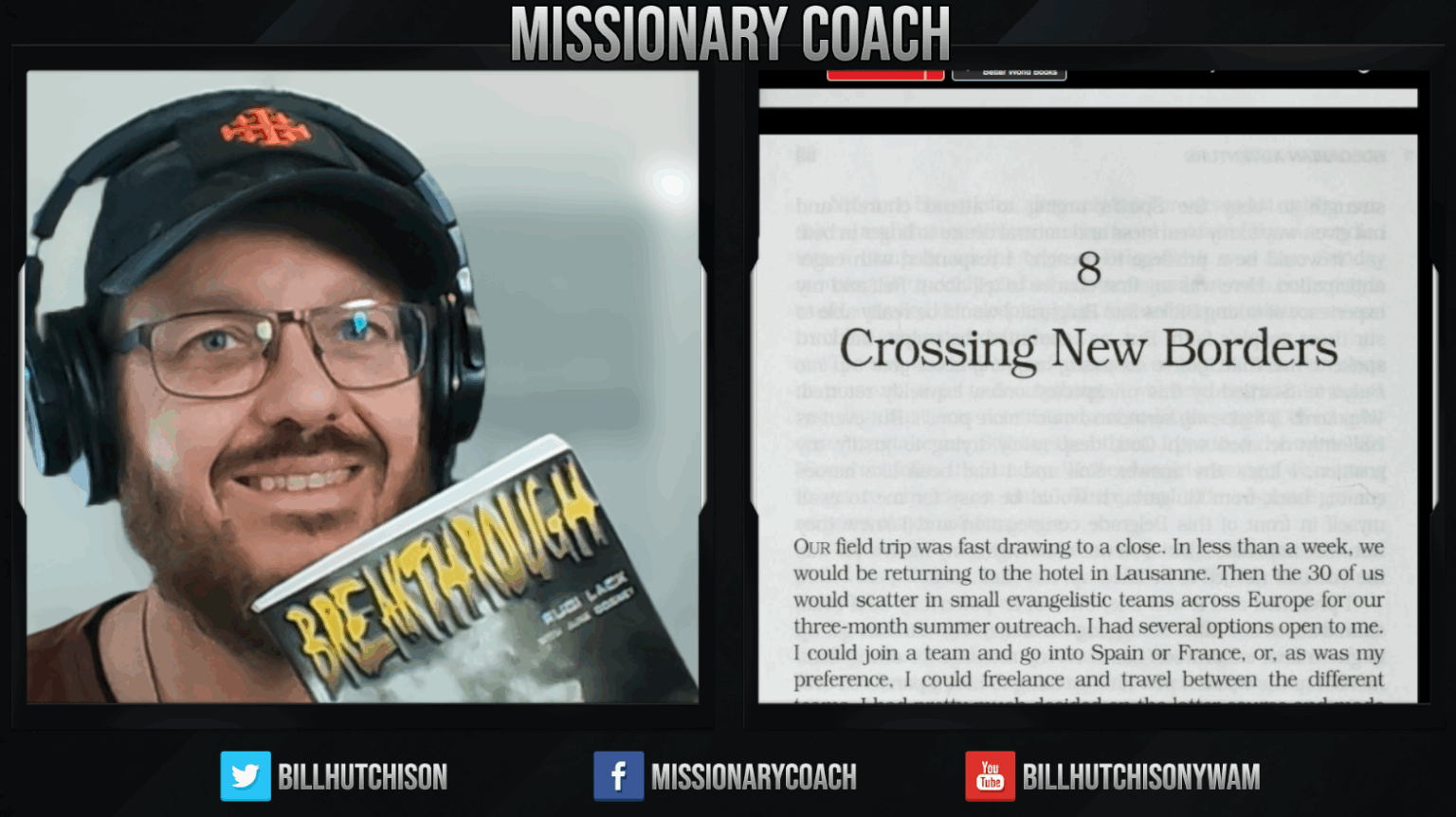 Bill Hutchison - Serving in YWAM