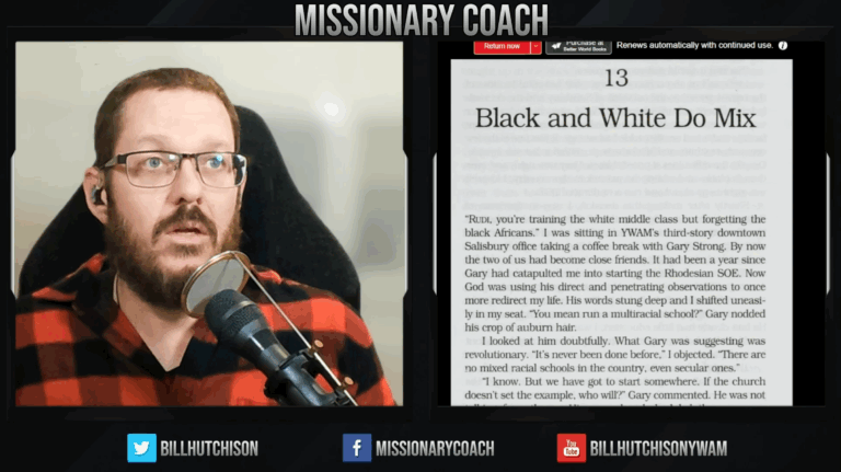 Bill Hutchison - Serving in YWAM